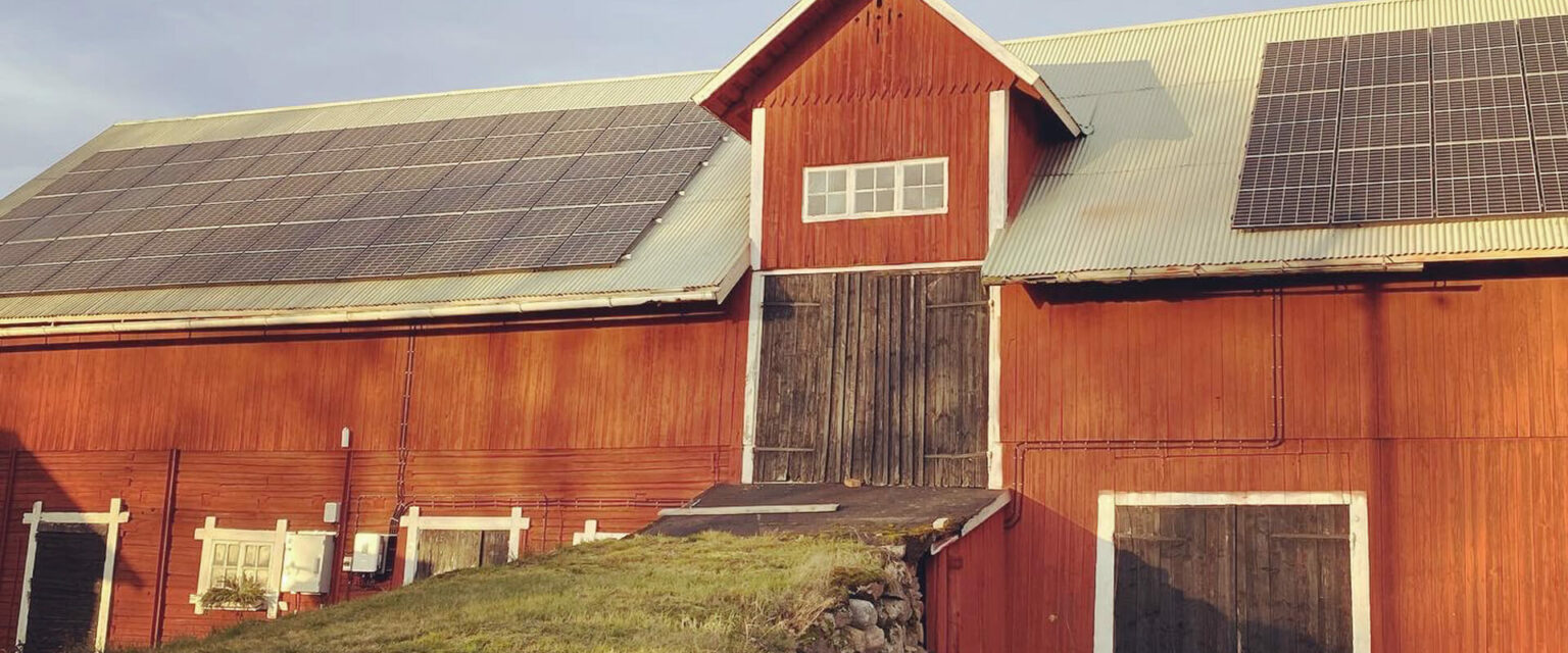 Skaffa solceller till din jordbruksfastighet & lantbruk i Jönköping