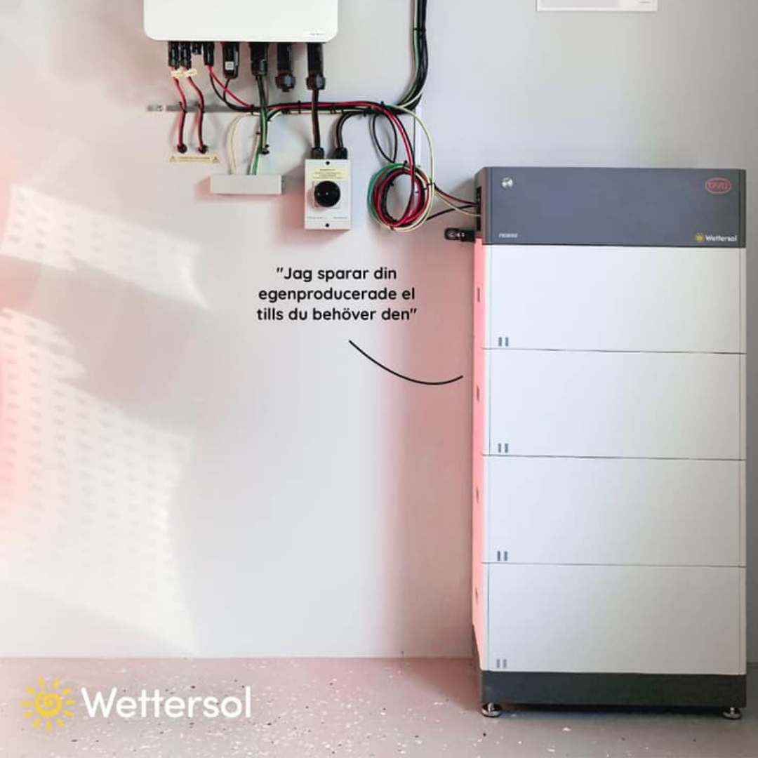 Använd batteriet på rätt sätt och spara mer pengar - Wettersol